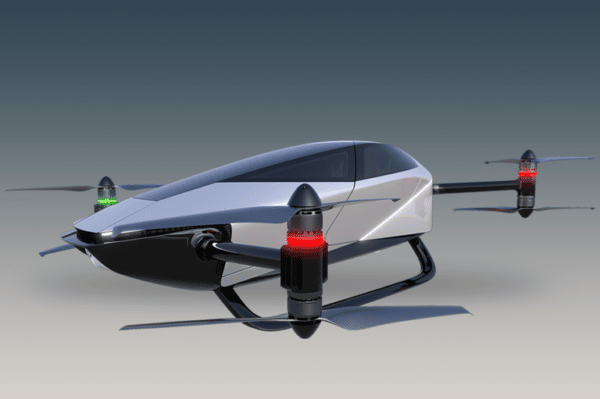 XPENG X2 - a futuristic two-seater eVTOL flying car