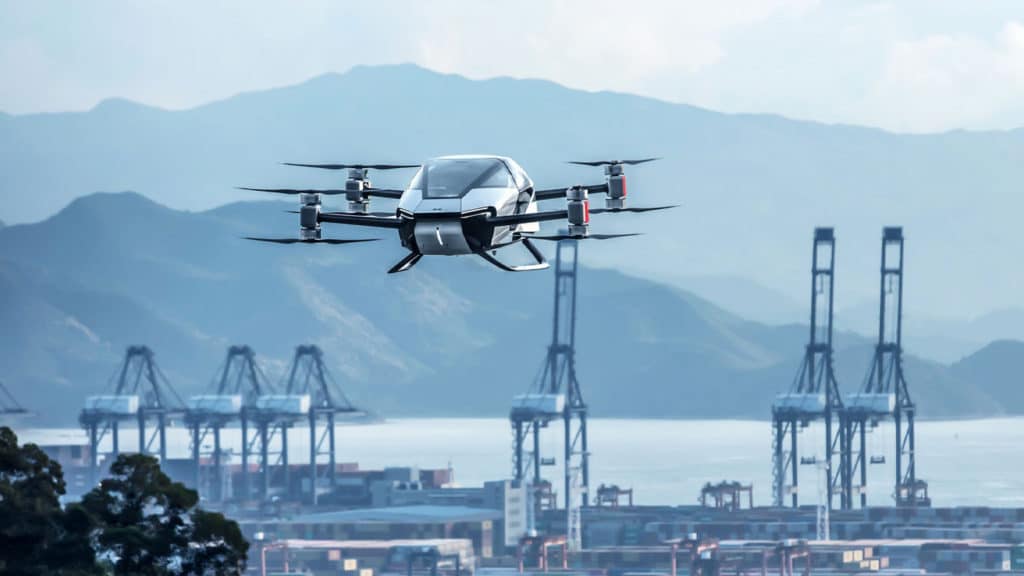 XPENG X2 - a futuristic two-seater eVTOL flying car