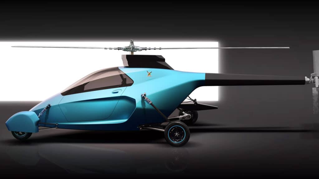 Pegasus-E-VTOL-Flying-Car-lateral-view | Aeroautosales